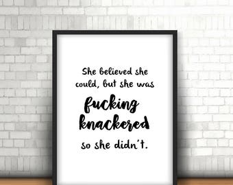 Funny quote prints | Etsy