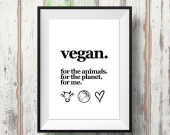 Vegan home decor | Etsy