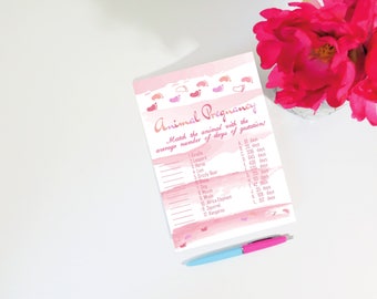 Baby Shower Pictionary DIGITAL DOWNLOAD Drawing Game Baby