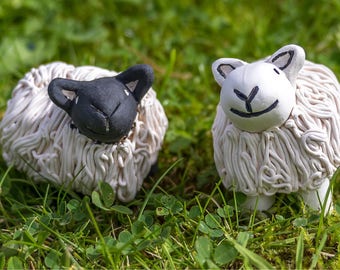 Clay sheep | Etsy
