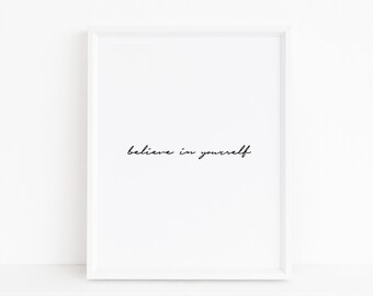 Printable quote art | Etsy