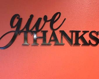 Give thanks | Etsy