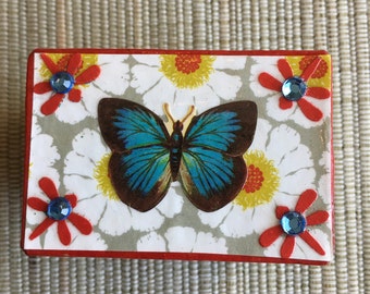 Decoupage butterfly | Etsy