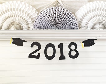 Glitter Graduation Banner 5 Inch Letters Congradulations