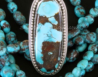 Easter Blue Turquoise on Sterling