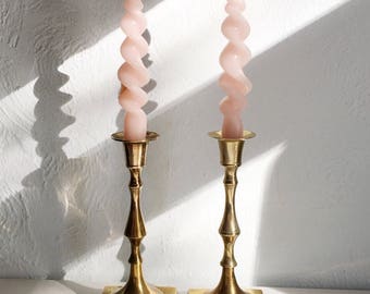 Brass candle holder | Etsy