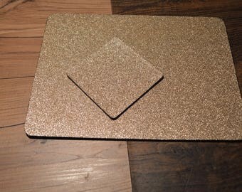 Gold placemats | Etsy