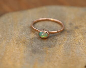 Opal rose gold | Etsy