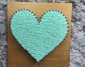 Heart string art | Etsy