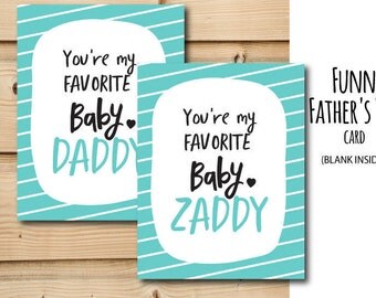 Baby daddy card | Etsy