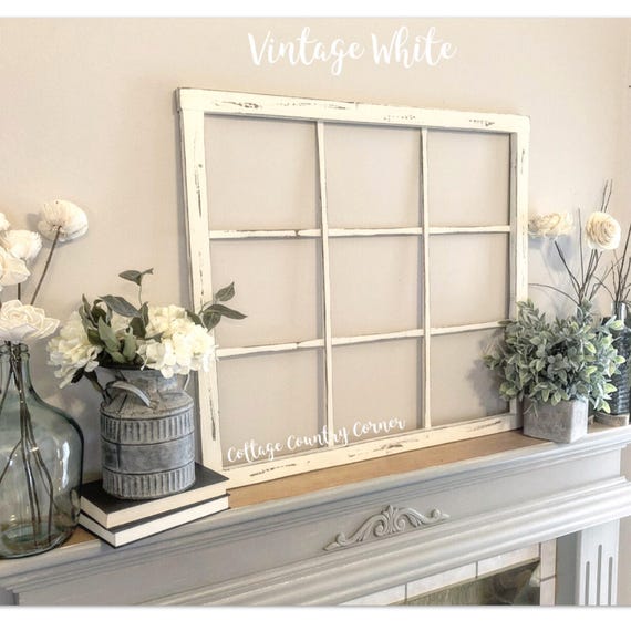 Faux Window Frame Window Frame Large Vintage Window Frame