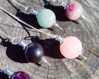 Crystal pendulum | Etsy