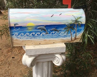 Palm tree mailbox | Etsy