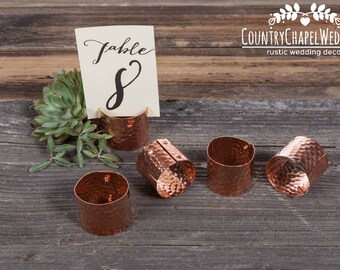 Copper table numbers | Etsy