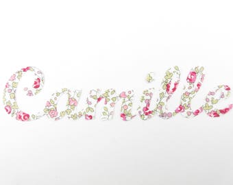 Cursive applique | Etsy