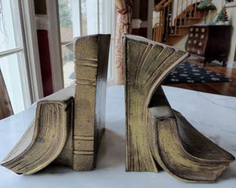 Vintage bookends | Etsy