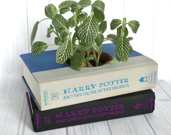 Book planter | Etsy