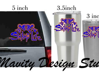 Swamp life decal | Etsy