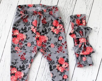 Girls leggings | Etsy