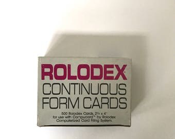 Rolodex | Etsy