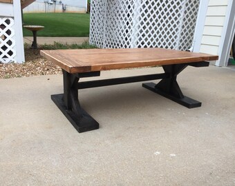 Butcher block table | Etsy