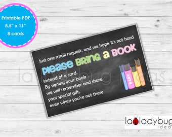 Please bring a book | Etsy