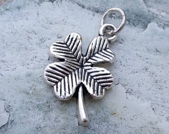 4 leaf clover charm | Etsy