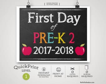 First day of pre k | Etsy