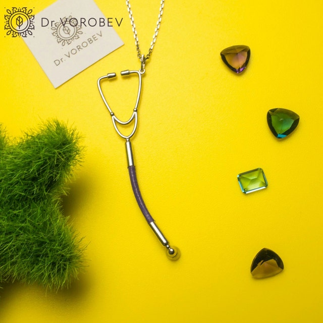 Medical & Science Jewelry by DrVorobev on Etsy