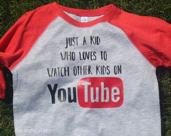 Youtube t shirt | Etsy