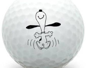 Snoopy golfing | Etsy