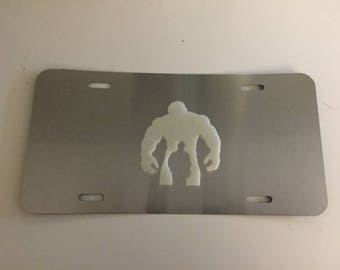 Hulk license plate | Etsy