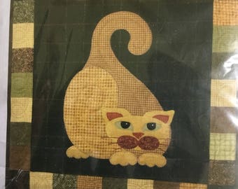 Cat quilt block | Etsy