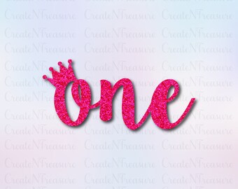 One cake topper svg | Etsy
