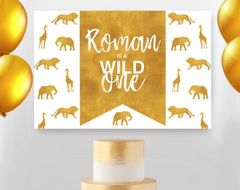 Wild one backdrop | Etsy