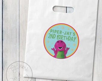 Barney stickers | Etsy