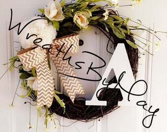 Wicker wreath | Etsy