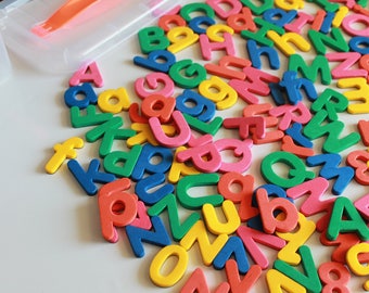 Magnetic letters | Etsy