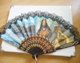 Vintage hand fan | Etsy