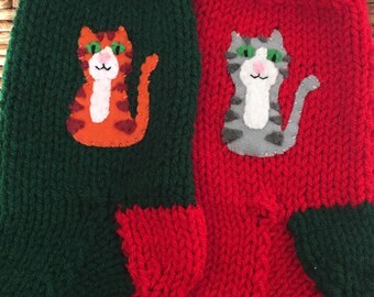 Cat stockings | Etsy