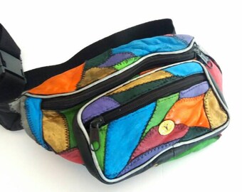 Painted patchwork | Etsy