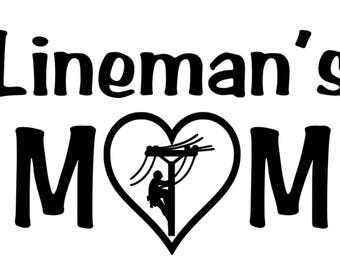 Lineman decal | Etsy