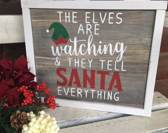 Elf sign | Etsy