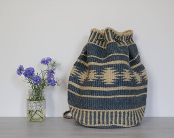 African straw bag | Etsy