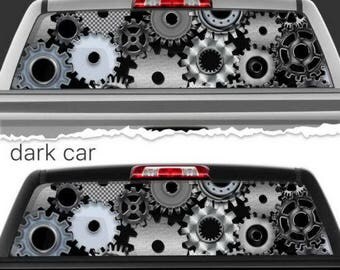 Steampunk car decal | Etsy