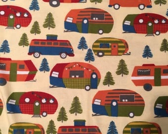 Camping fabric | Etsy