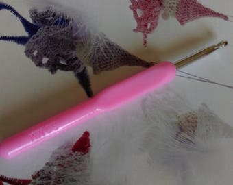 Latch Hook Gamma Rug Making Hook Bullion crochet Freeform