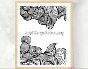 Quote coloring | Etsy