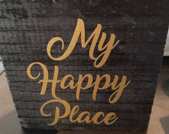 Decorative wood sign | Etsy