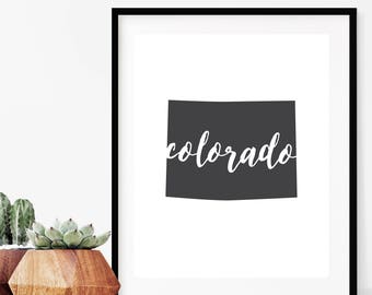 Colorado wall art | Etsy